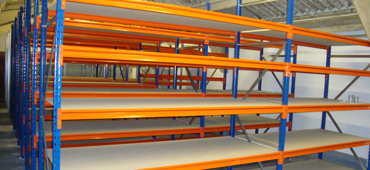 Slotted angle shelving, Storage Racking UAE , shelving installation Dubai